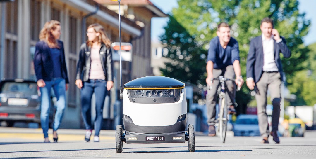 Die Post - Lieferroboter und Drohnen