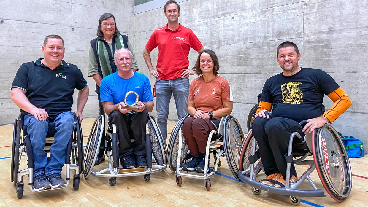 Verleihung der ersten Benevol Awards - Schweizer Paraplegiker-Gruppe | Jahresbericht 2021